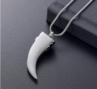 China Classic Style Stainless Steel Memorial Pendant Necklace for Men Cremation Jewelry for sale