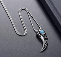 China Classic Style Stainless Steel Memorial Pendant Necklace for Men Cremation Jewelry for sale