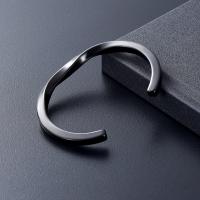 China Excellent Stainless Steel Twisted Plain Cremation Urn Bangle For Ashes Memorialization for sale