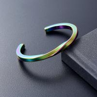 China Excellent Stainless Steel Twisted Plain Cremation Urn Bangle For Ashes Memorialization for sale