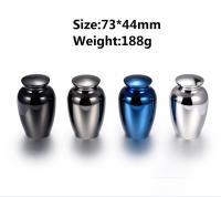 China Personalized Memorial Jewelry Ashes Holder Urn for Small Animals Funeral Keepsake for sale
