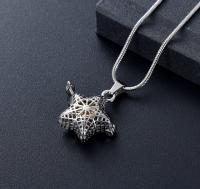 China Decoration Jewelry Stainless Steel Cremation Necklace for Pet and Human Ashes for sale