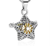 China Decoration Jewelry Stainless Steel Cremation Necklace for Pet and Human Ashes for sale