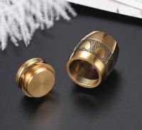 China Stainless Steel Love Heart 40mm Height Memorial Pet Cremation Ashes Urn Stash Funeral for sale