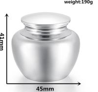 China Stainless Steel Pet Caskets Urns A Durable and Elegant Memorial for Your Beloved Pet for sale