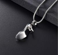 China Lay's Heel Stainless Steel Fashionable Jewelry Memorial Urn Necklace with Free Funnel for sale