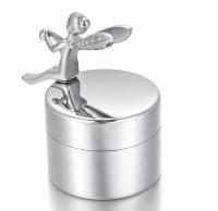 China Stainless Steel Angel Cremation Urn Unique Design for Memorial Jewelry Engravable for sale