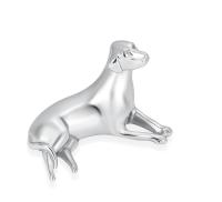 China Customized Cute Dog Shape Cremation Urn For Ashes 7 Colors Forever Love Keepsake for sale