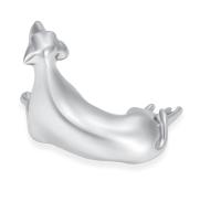 China Customized Cute Dog Shape Cremation Urn For Ashes 7 Colors Forever Love Keepsake for sale
