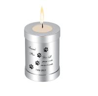 China 75*54mm Cylinder Cremation Jewelry Urn Stainless Steel Ashes Locket for Small Animals for sale