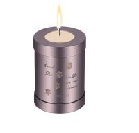 China 75*54mm Cylinder Cremation Jewelry Urn Stainless Steel Ashes Locket for Small Animals for sale