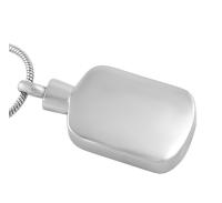 China Stainless Steel Cremation Jewelry For Ashes Pendant Keepsake Pendant Necklace Free Engrave for sale