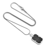 China Stainless Steel Cremation Jewelry For Ashes Pendant Keepsake Pendant Necklace Free Engrave for sale