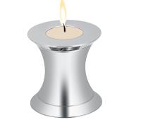 China Pet Ashes Memorial Candle Keepsake Casket Urn with Dog Paw Print and Locket Decoration for sale
