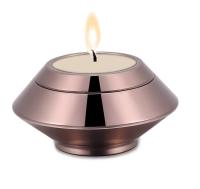 China Picture High Polished Candlestick Urn for Human/Pet Ashes Cremation Jewelry Keepsake for sale