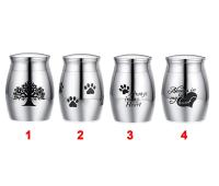 China OEM/ODM Stainless Steel Funeral Casket Cat Cremation Urn for No Deformation and Birds for sale