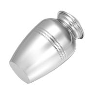 China Unique Designs Stainless Steel Candle Holder Cremation Urn for Ashes Keepsake Jewelry for sale