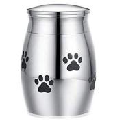 China Pet Caskets Urns Stainless Steel Container for Small Animals No Deformation for sale