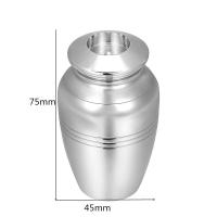 China 45mm Candle Holder Cremation Urn For Ashes Keepsake Jewelry Urns For Human Pet Ashes for sale