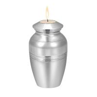 China 45mm Candle Holder Cremation Urn For Ashes Keepsake Jewelry Urns For Human Pet Ashes for sale