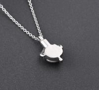 China Water Drop Ashes Holder Keepsake Fashionable Cremation Pendant for Women for sale