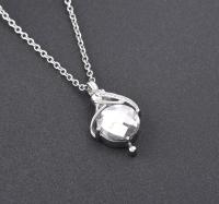 China Water Drop Ashes Holder Keepsake Fashionable Cremation Pendant for Women for sale
