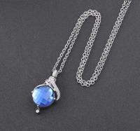 China Water Drop Ashes Holder Keepsake Fashionable Cremation Pendant for Women for sale