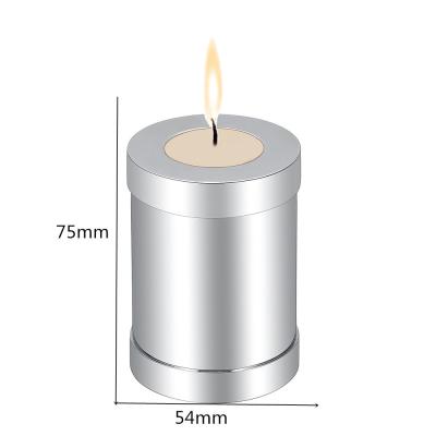China 75*54mm Stainless Steel Cylinder Cremation Jewelry Urn Multicolor Keepsake Ashes Locket for sale