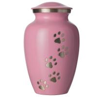 China European and American Style Pet Jar Titanium Steel Pet Urns with Customizable Options for sale