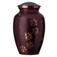 China European and American Style Pet Jar Titanium Steel Pet Urns with Customizable Options for sale