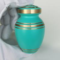 China Brass Cremains Memorial Bottle Pet Loved Ones Memorial Box for Metal Souvenir 68*44mm for sale