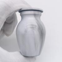 China OEM/ODM Marble Grain Cremation Urn for Human and Pet Ashes 68*44mm 8 Years Experience for sale