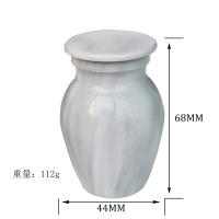 China OEM/ODM Marble Grain Cremation Urn for Human and Pet Ashes 68*44mm 8 Years Experience for sale