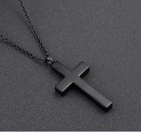 China Mould Making Service Silm Memorial Stainless Steel Cremation Cross Urn Pendant Necklace for sale