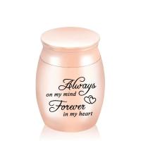 China Stainless Steel Circle of Life Memorial Urn for Human and Pet Ashes CHRISTIAN Jewelry for sale