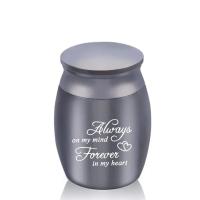China Stainless Steel Circle of Life Memorial Urn for Human and Pet Ashes CHRISTIAN Jewelry for sale