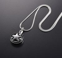 China Round Stainless Steel Cremation Jewelry For Ashes Pendant OEM Plating Free Engrave for sale