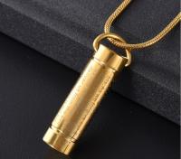 China Jewelry Type Pendants or Charms Bible Lords Prayer Cross Cremation Keepsake Necklace for Ashes for sale
