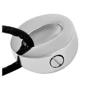 China Cute Circle 316L Stainless Steel Pendant Necklace for Cremation Urns Keepsake Jewelry for sale