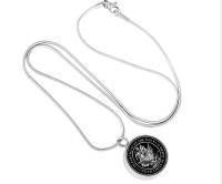 China United States Navy Department Round Pendant Necklace with Stainless Steel Material for sale