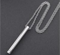 China Stainless Steel Cremation Jewelry for Ashes Pendants Necklace Office/Career Essential for sale