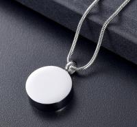 China 8 Year's Experience Stainless Steel Forever in My Heart Memorial Pendant Necklace for Ashes for sale