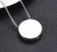 China Stainless Steel Love Heart Keepsake Ashes Pendant for Human and Pet Cremation Jewelry for sale