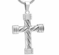 China Cross Cremation Necklace for Ashes Keepsake Pendant Necklace For Women/Men Urns Decoration OEM/ODM for sale