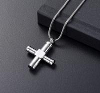 China Stainless Steel Cremation Jewelry Pendant for Women Keepsake Ashes Locket Necklace for sale