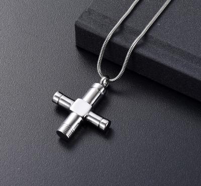 China Stainless Steel Cremation Jewelry Pendant for Women Keepsake Ashes Locket Necklace for sale