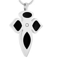 China Men's Waterdrop Shape Pendant with Crystal Inlay and Enamel 18K Gold Plated Fashion for sale