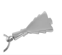 China Jewelry Type Pendants or Charms Classic Christmas Tree Pendant Stainless Steel Necklace for sale
