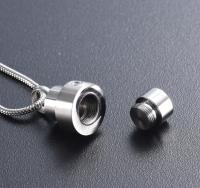 China Cremation Cross Necklace for Ashes Stainless Steel Locket Keepsake Memorial Urns Gift for sale