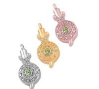 China Stainless Steel Snail Crystal Round Memorial Locket Pendant Necklace for Women Girls for sale